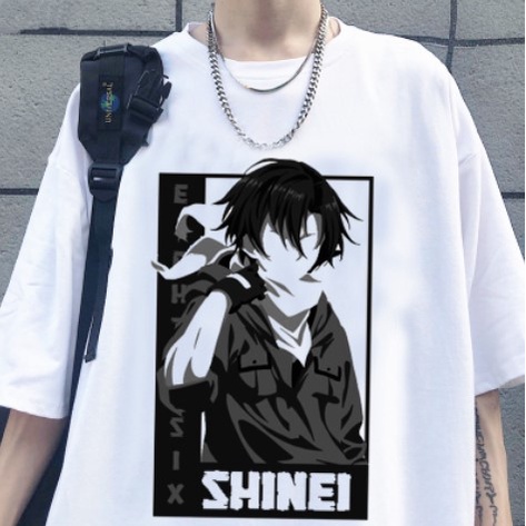 Camiseta Anime 86 Eighty Six Shinei Nouzen Anju Emma Unissex | Shopee ...