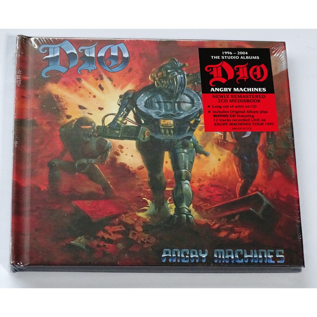 Cd Duplo Dio - Angry Machines Digibook Importado 2019 Remaster Lacrado ...