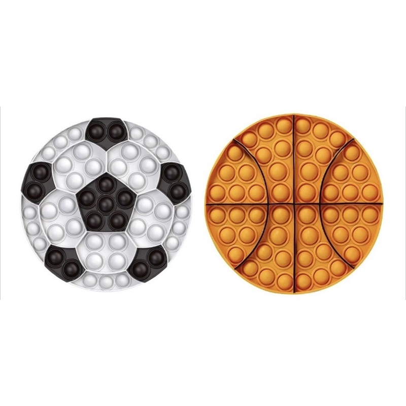 Kit Pop It Bola Futebol E Basquete Fidget Toy Brinquedo Raro | Shopee ...