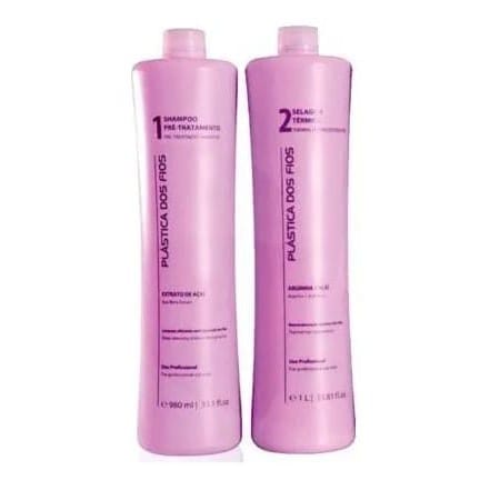 Passo 1 e 2 de Progressiva Semi Definitiva Organica Original Sem Formol ...