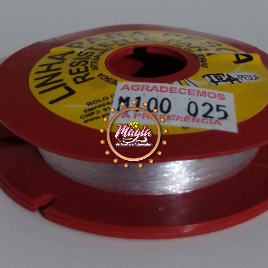 FIO DE NYLON 0,25 MM (100METROS) | Shopee Brasil FIO DE NYLON 0,25 MM (100METROS) | Shopee Brasil