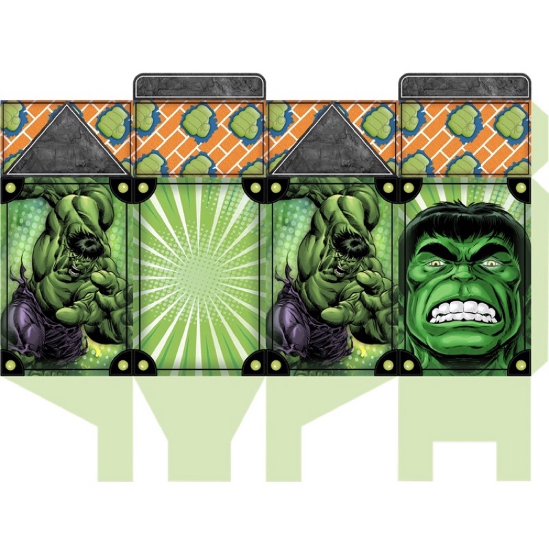 10 Un Caixas Milk Tema Hulk | Shopee Brasil