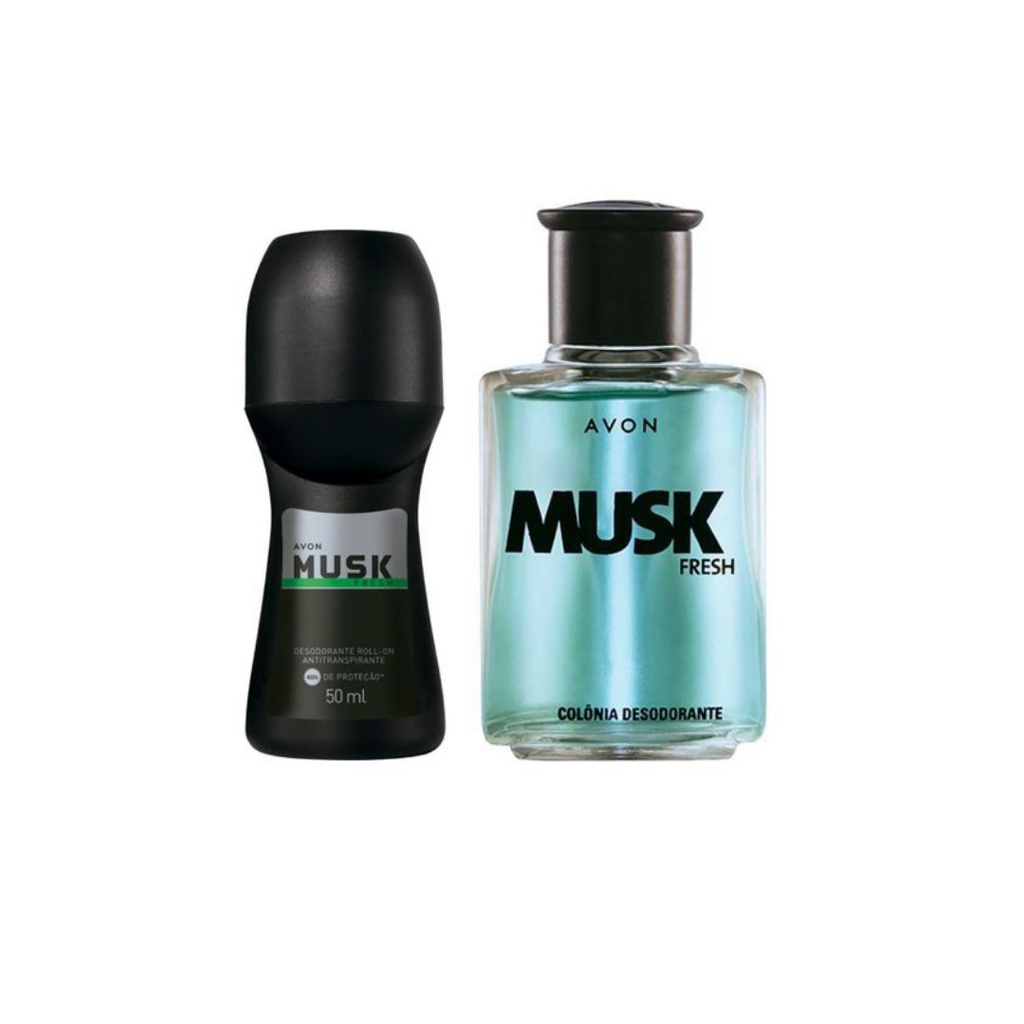 Musk Marine Perfume + Desodorante Avon | Shopee Brasil