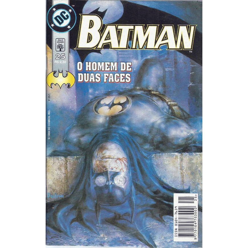 Batman 25 Janus e Duas-Caras em Quadrinhos | Shopee Brasil