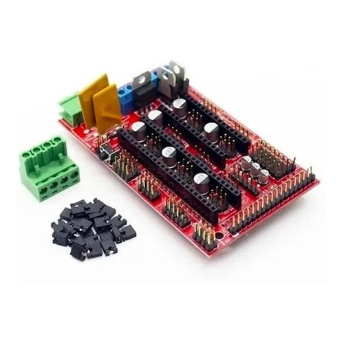 Shield Ramps 1.4 Impressora 3d Reprap Arduino Mega Ramps - Escorrega o ...