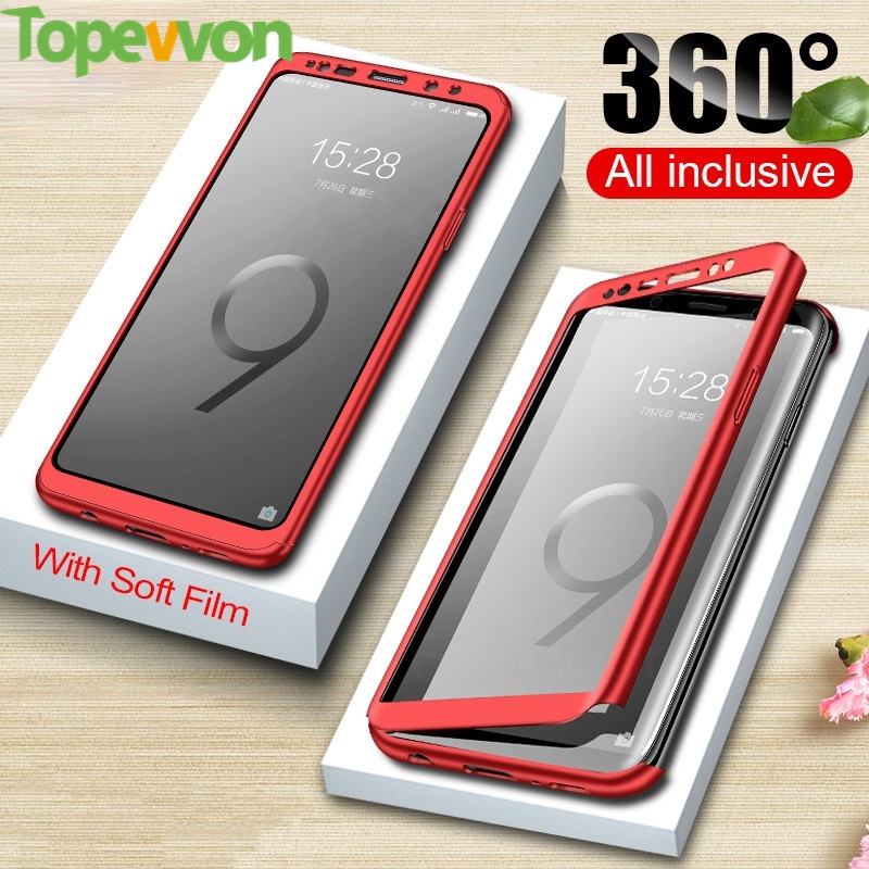 Capa De Celular Anti-Impacto De 360 Graus Para Samsung Galaxy S8/S9/S10/S20 Plus/S21 - Faz a Boa!