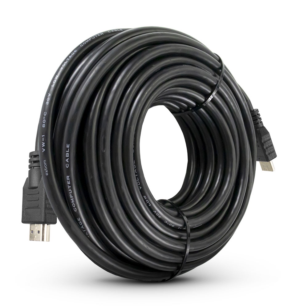 Cabo HDMI 1.4 Full HD 1080p 10 Metros Blindado Reforçado Conectores ...