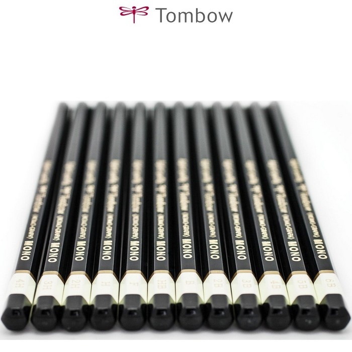 Lápis Mono Grafite 6H a 6B - Tombow / WX Gift | Shopee Brasil
