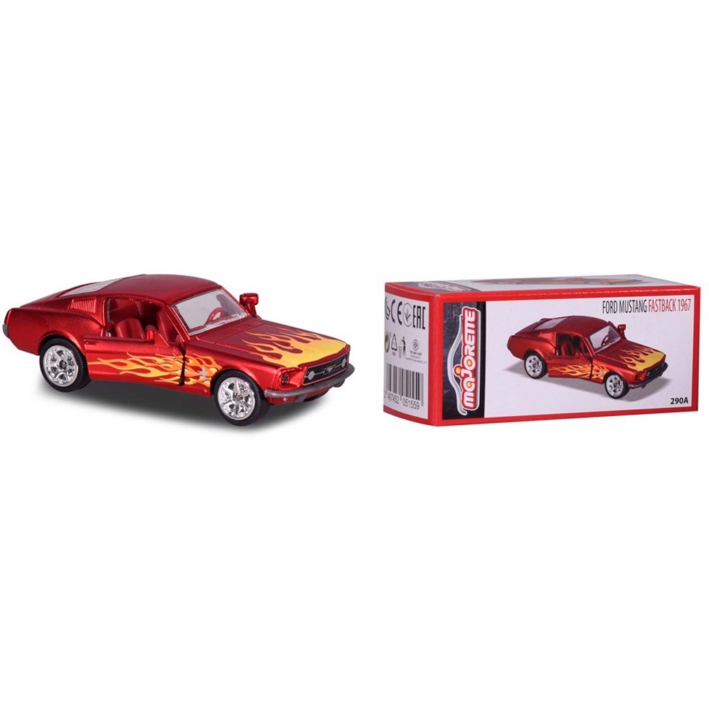 Miniatura - 1:64 - Ford Mustang Fastback 1967 c/ Caixa - Vintage Deluxe ...