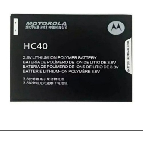Bateria Hc40 Moto C - 100% Original Nova. | Shopee Brasil