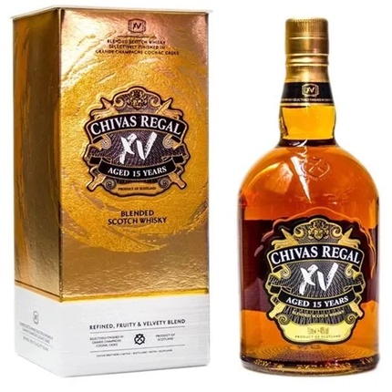 WHISKY CHIVAS REGAL 15 ANOS 750ML | Shopee Brasil