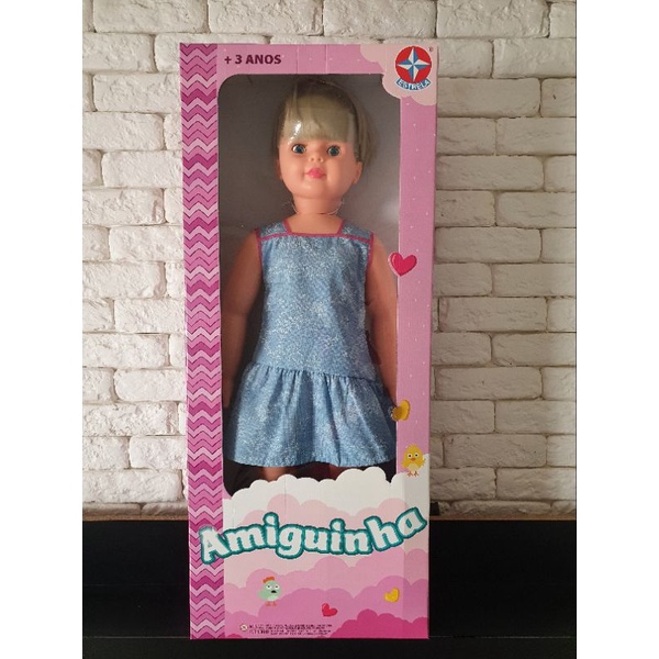 Boneca Amiguinha Estrela original 80 cm | Shopee Brasil