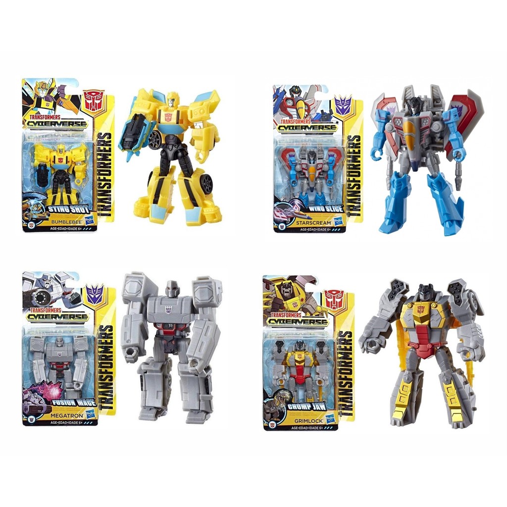 Pack 4 Mini Transformers | Shopee Brasil