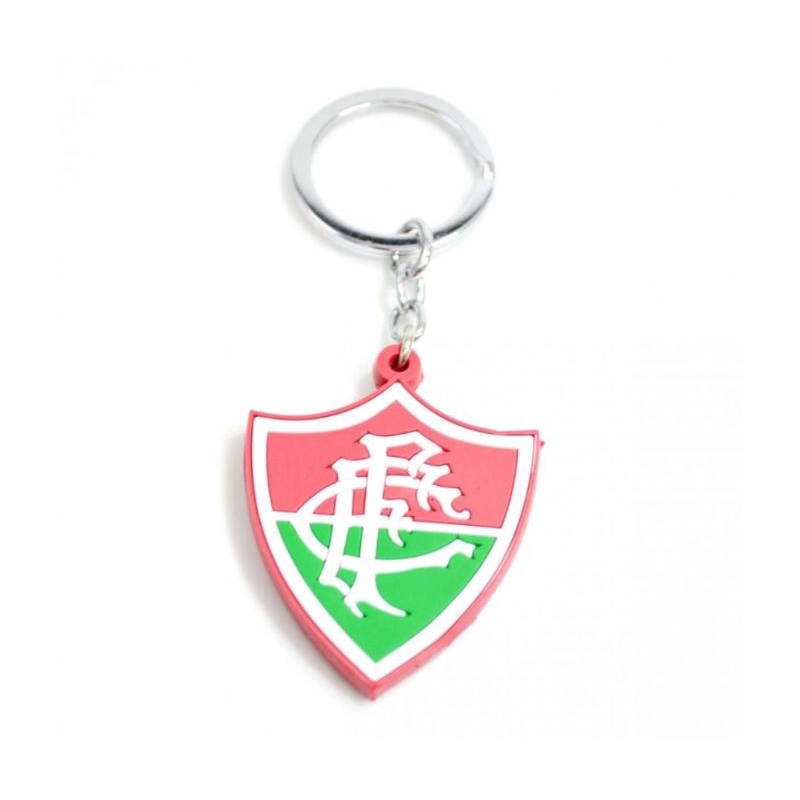 chaveiro de borracha oficial do Fluminense | Shopee Brasil