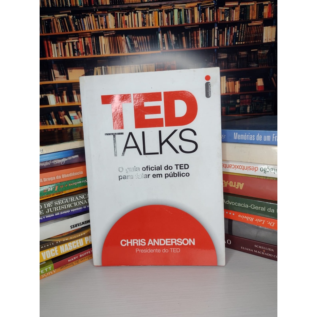Ted Talks: o Guia Oficial do Ted para Falar Em Público | Shopee Brasil