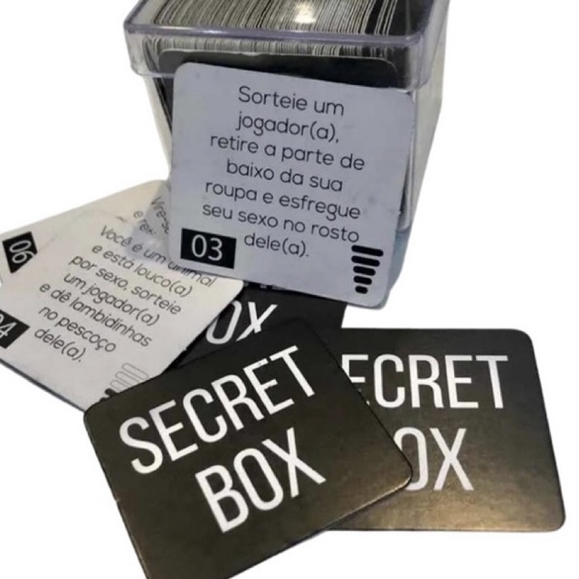 Jogo Erótico De Cartas Secret Box Hotwife, Swing, Cuckold, Hotgirl, I ...