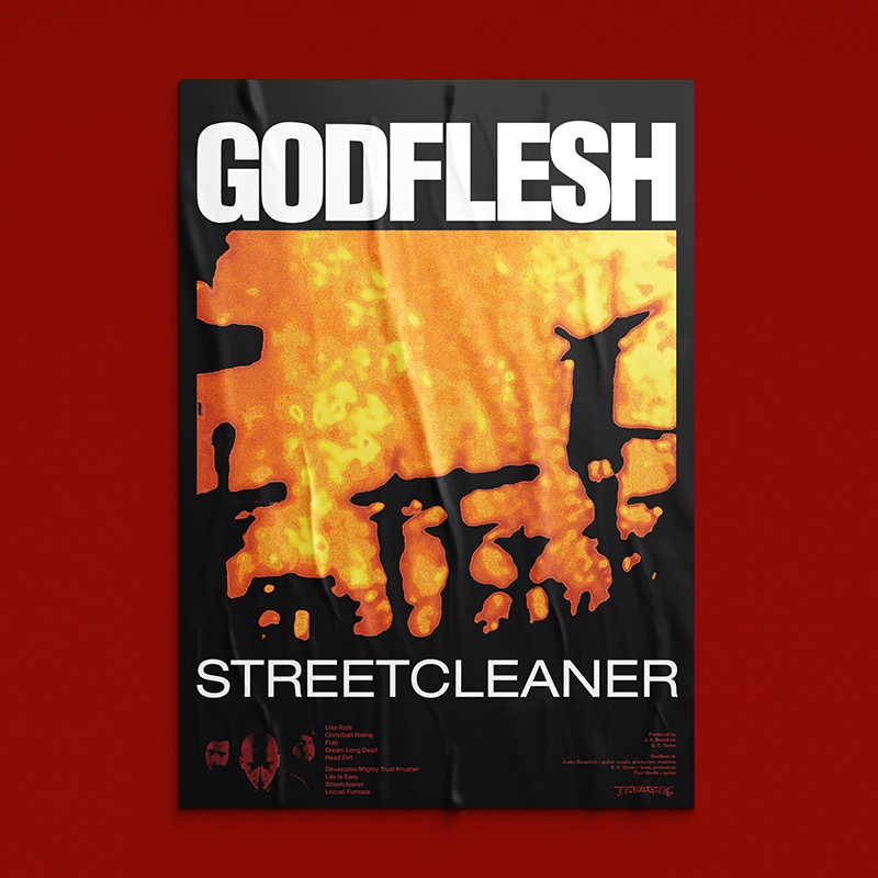 Poster Godflesh - Streetcleaner / Tamanho A3 | Shopee Brasil