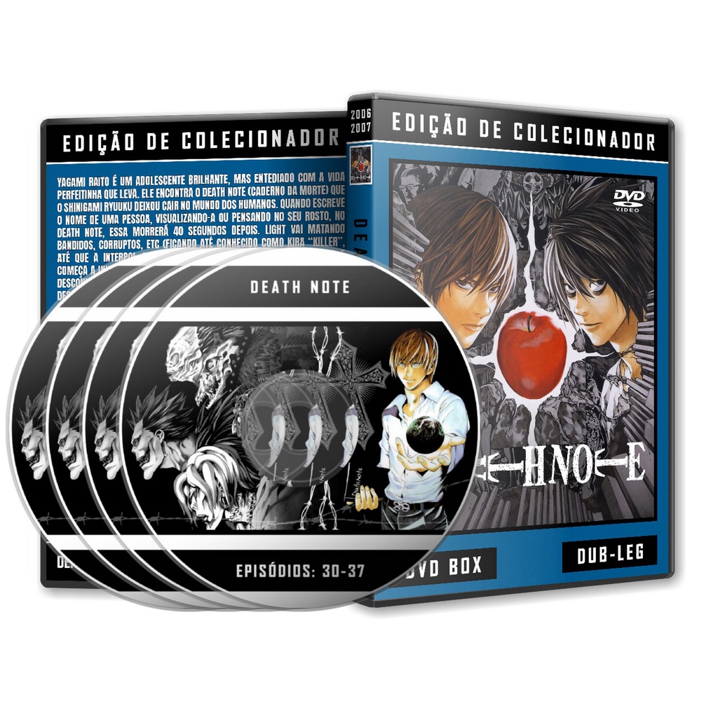 Death Note - Série Completa em DVD | Shopee Brasil