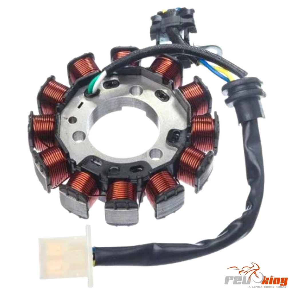 Estator Completo Honda Cg160 Start 2016 Até 2022 Magnetron | Shopee Brasil