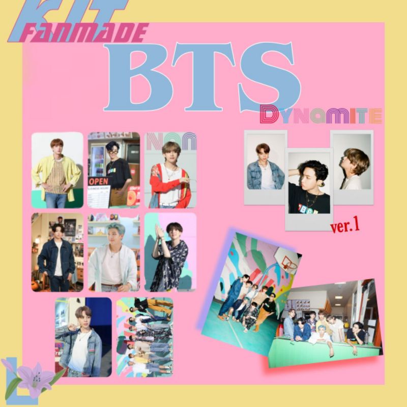 kit fanmade- BTS Dynamite | Shopee Brasil