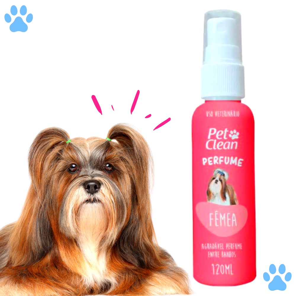 Perfume para Cachorro e Gato Pet Clean - 120 ml | Shopee Brasil
