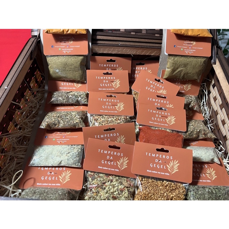 Temperos / Condimentos em Sachet - Mais Sabor na sua vida | Shopee Brasil