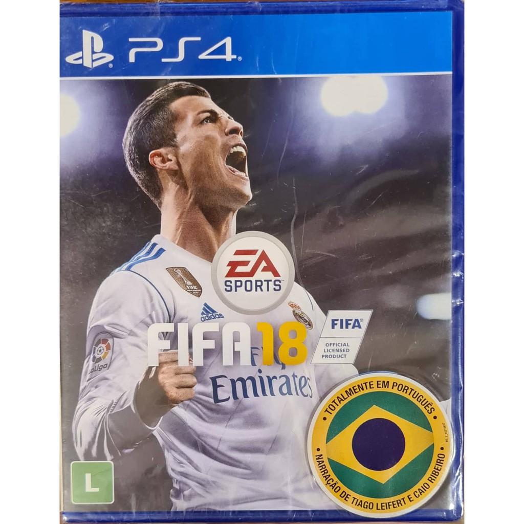 Fifa 18 Playstation 4 Ps4 - original mídia física (Lacrado) | Shopee Brasil