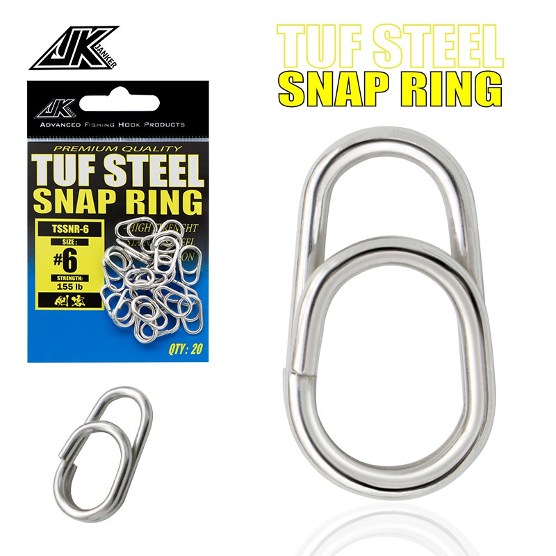 JK New Fishing Rings Stainless Steel Split Rings High Quality ...