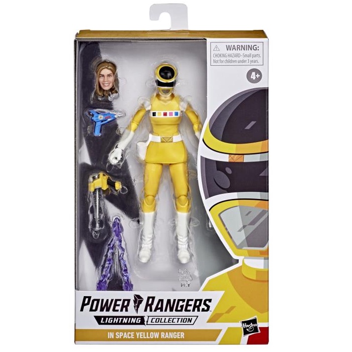 Power Rangers In Space Lightning Collection Yellow Andros black pink ...