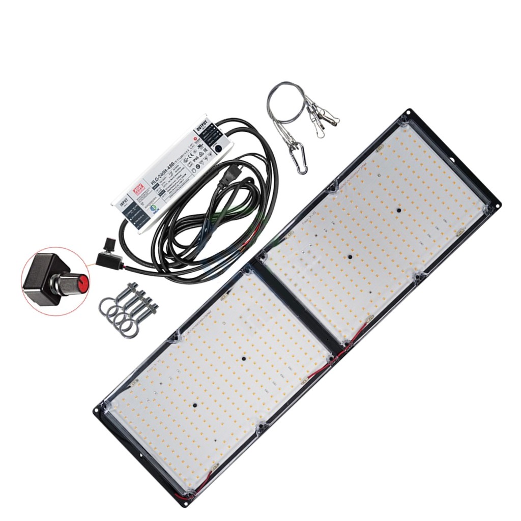 Quantum Board 240w Samsung Lm301h LG+osram 660nm Uv Ir 3500k + lente de ...