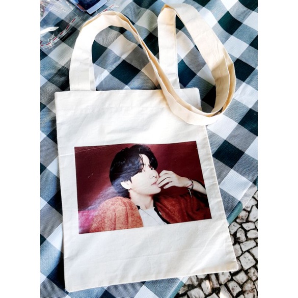 Ecobag Kpop Bts Taehyung | Shopee Brasil