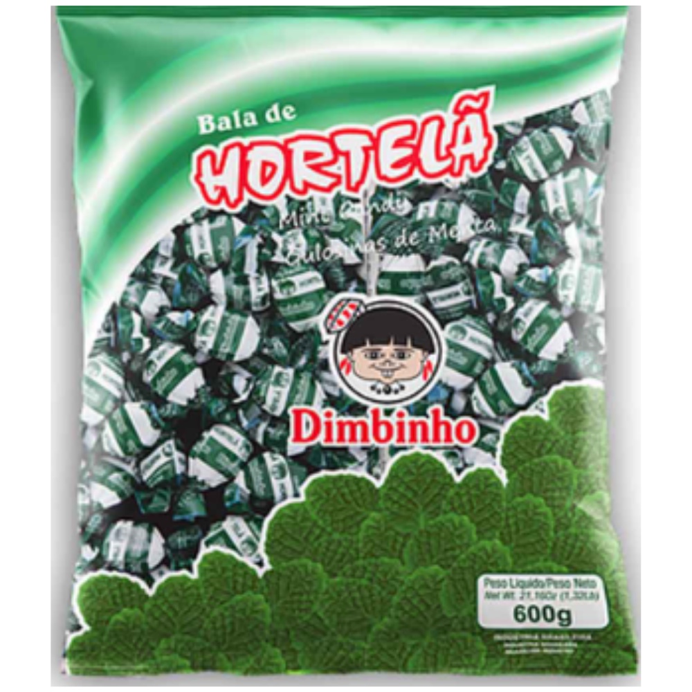 Bala de Hortelã Dimbinho 100 Gr | Shopee Brasil