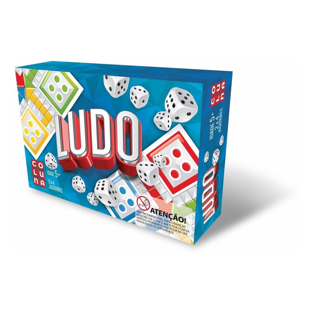 Brinquedo Jogo De Tabuleiro Ludo Coluna 20x20 Cm | Shopee Brasil