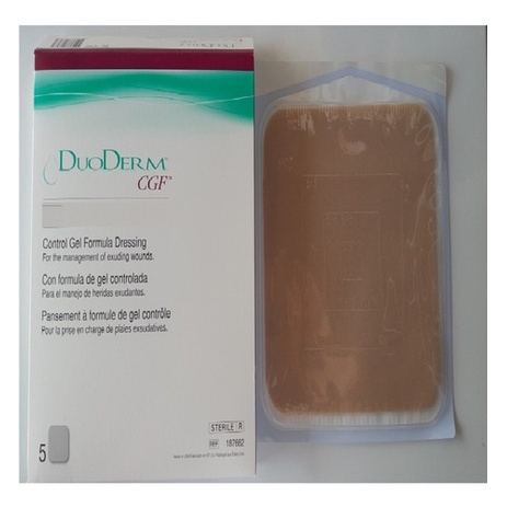 Curativo Duoderm CGF 10X10cm Placa de Hidrocoloide Original Convatec ...
