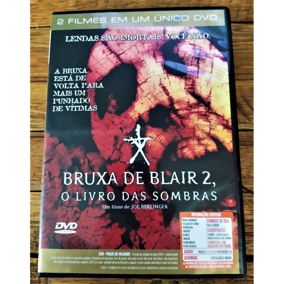 Hellraiser 4 + Bruxa De Blair 2 - 2 Filmes - Dvd Original ...