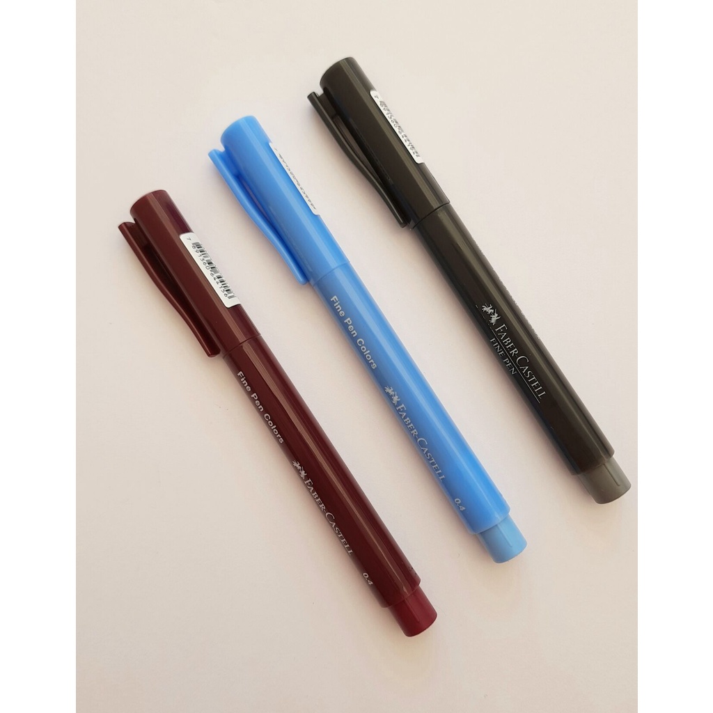 Caneta Fine Pen 0.4mm Colors Faber Castell | Shopee Brasil