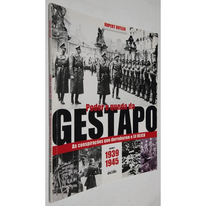 LIVRO - Poder e Queda da Gestapo - Rupert Butler | Shopee Brasil