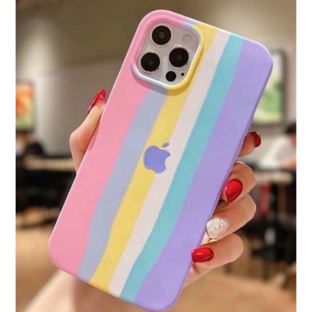 Capa Capinha Case de Silicone com Interior Aveludado Premium - IPhone ...