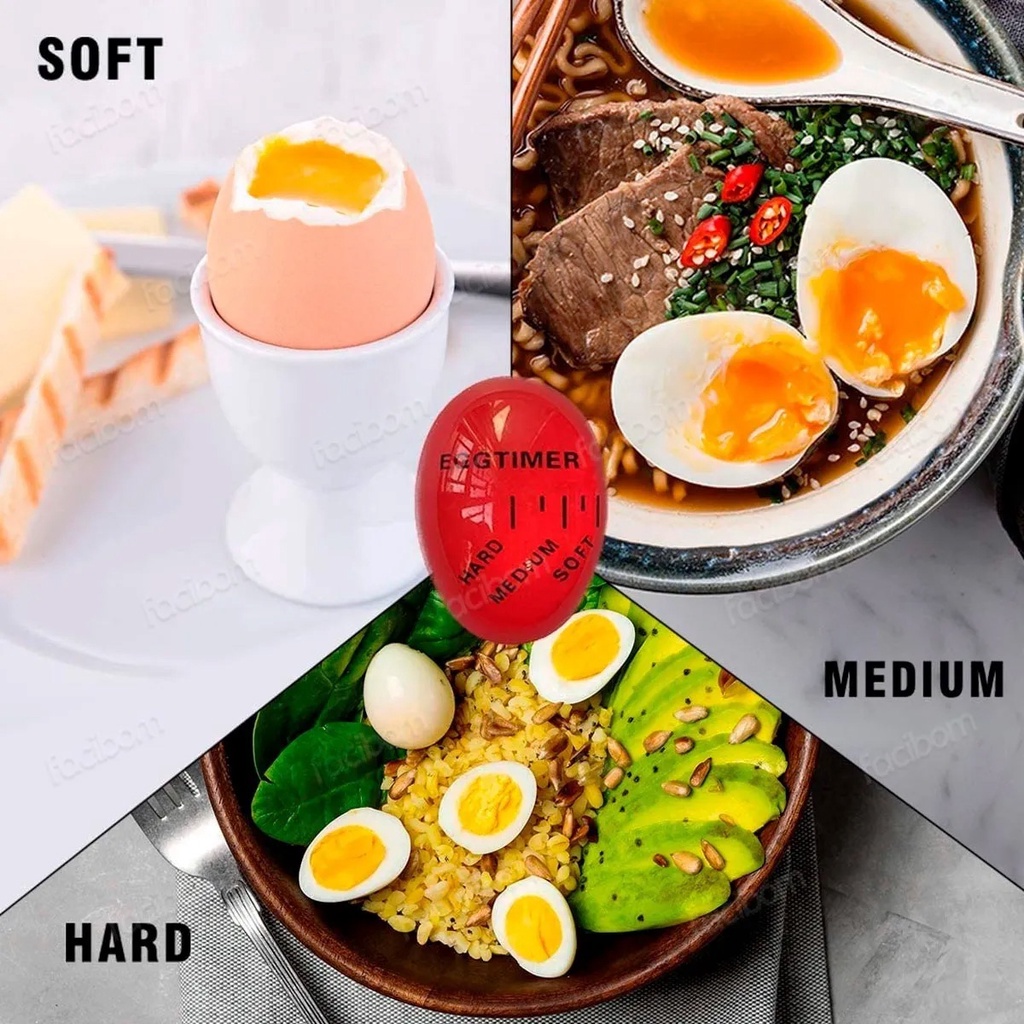 Temporizador Ovo Cozido Ponto Certo Time Perfeito Utensilio Timer Temporizador de Ovo Cozido ...