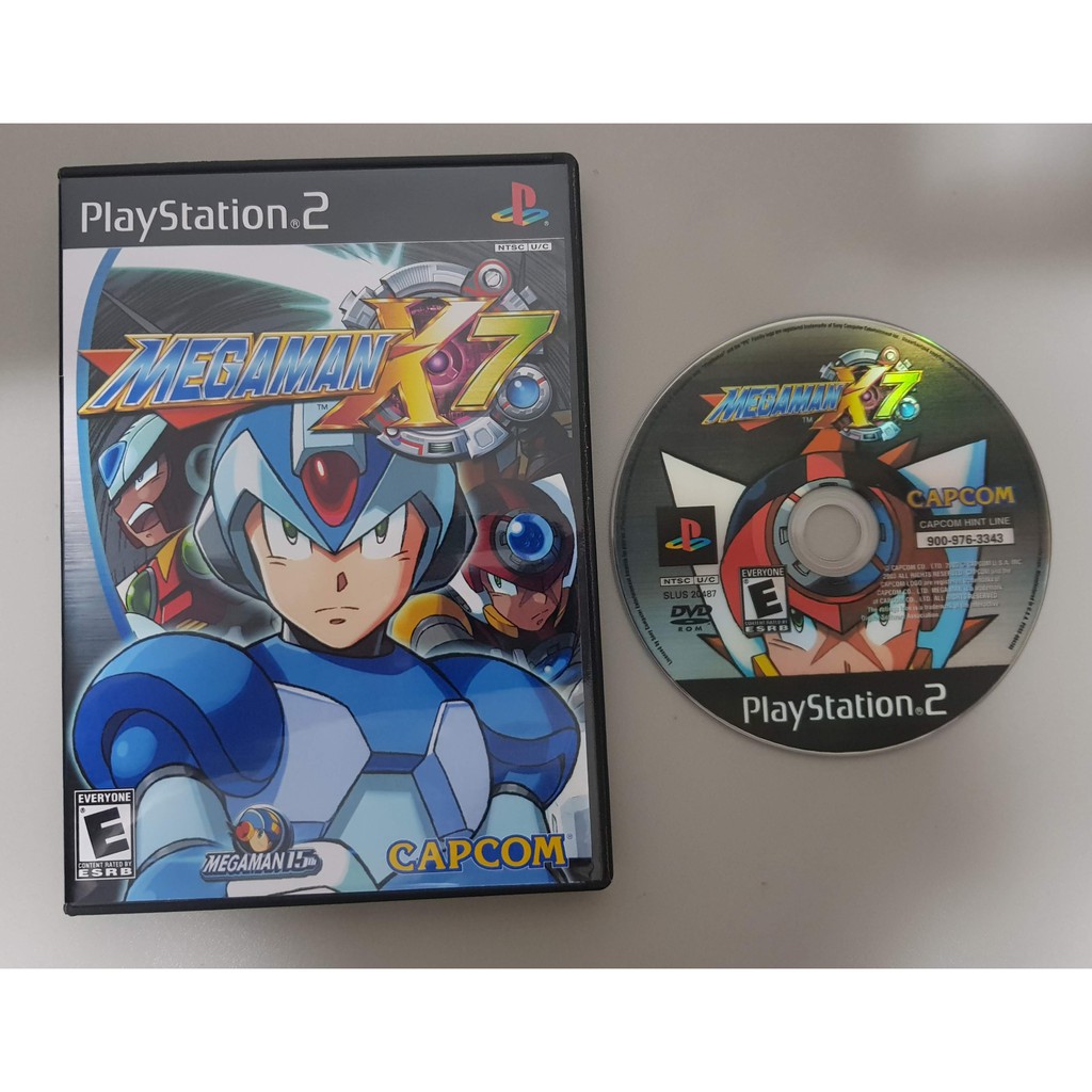 PS2 - Megaman X7 Mega Man - Leia a descrição | Shopee Brasil