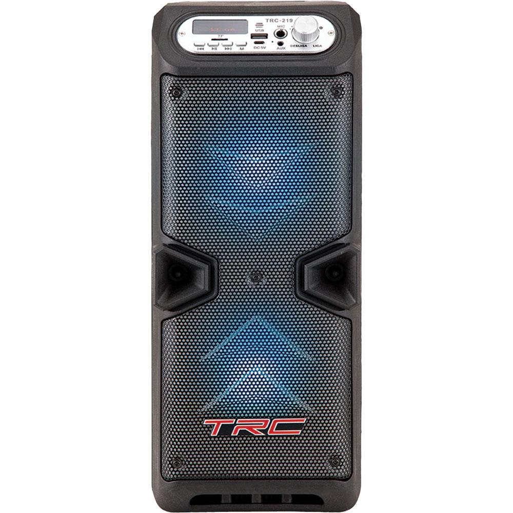 Caixa Acústica Bluetooth 35WRMS TRC 219 FM MP3 Entradas USB SD | Shopee ...