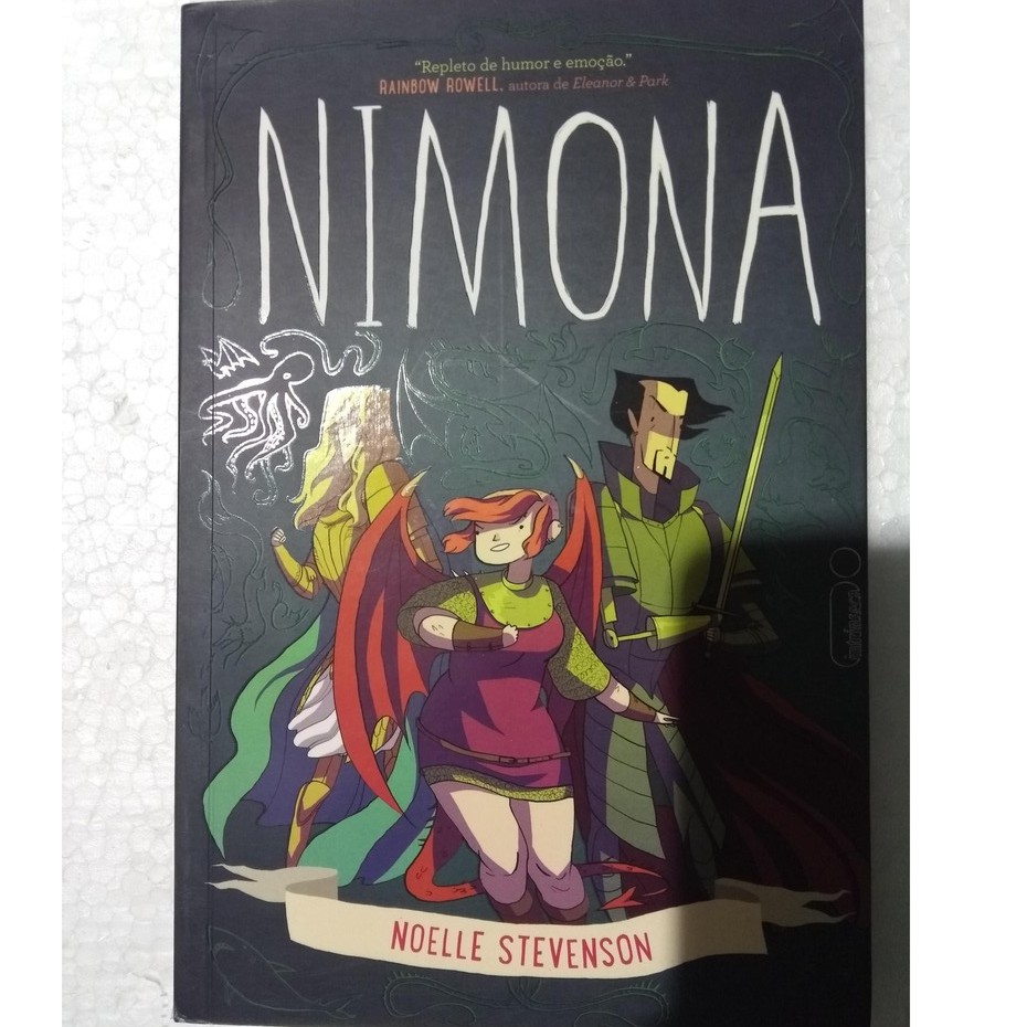 HQ, Comic - Nimona (Noelle Stevenson) | Shopee Brasil