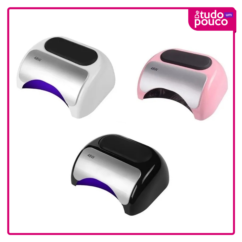 Cabine Pro Oure 48w Bivolt Uv Led Secagem Em Segundos | Shopee Brasil