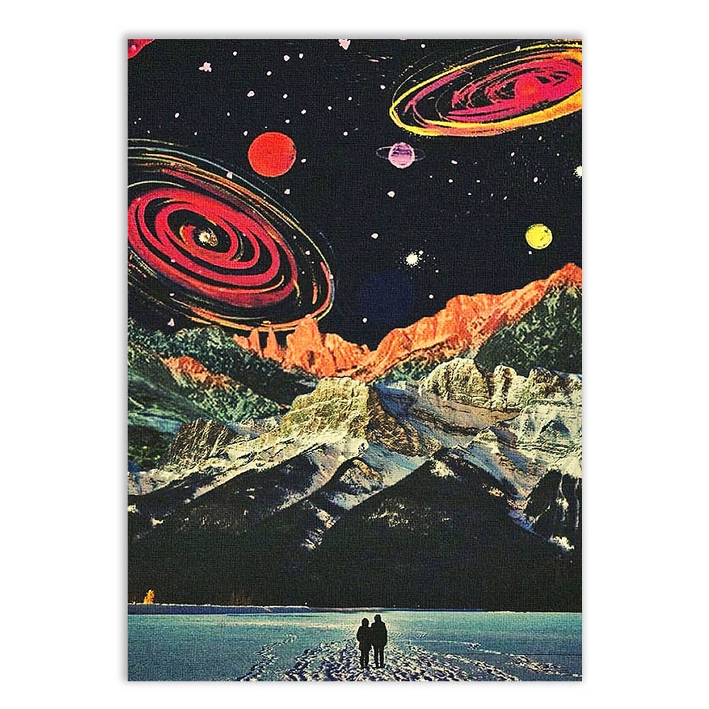 Placa Decorativa Retro Universo Vaporwave Tumblr Aesthetic | Shopee Brasil