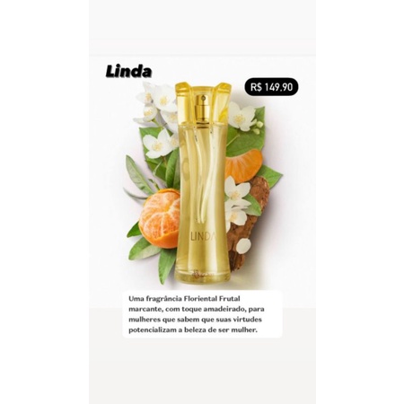 Perfume Linda | Shopee Brasil