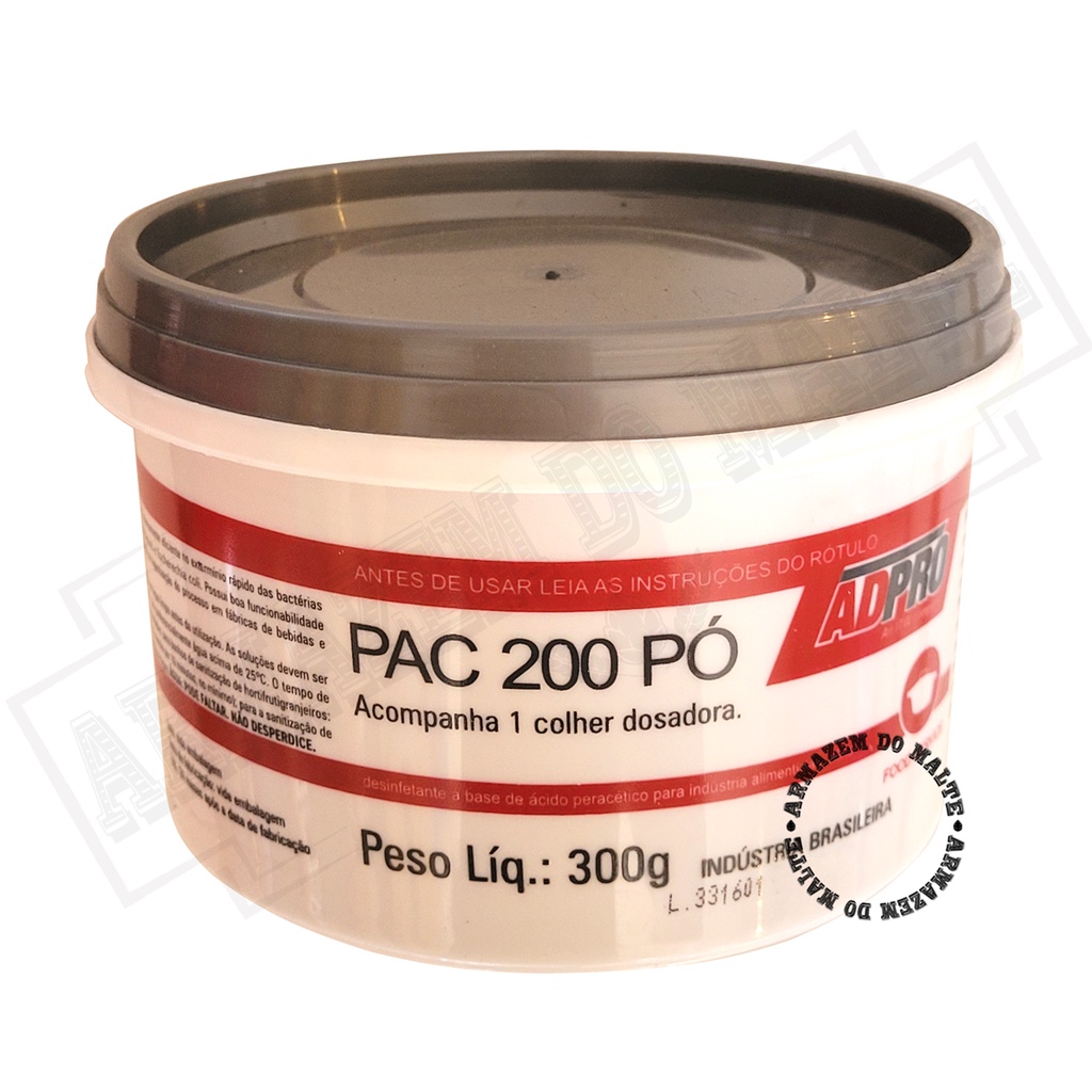 PAC 200 - Sanitizante - 300g | Shopee Brasil