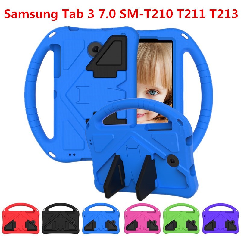 Capa Anti-Impacto Safe Kids Eva Para Samsung Galaxy Tab 3 7.0 Sm-T210 T211 T213 T217 | Shopee Brasil