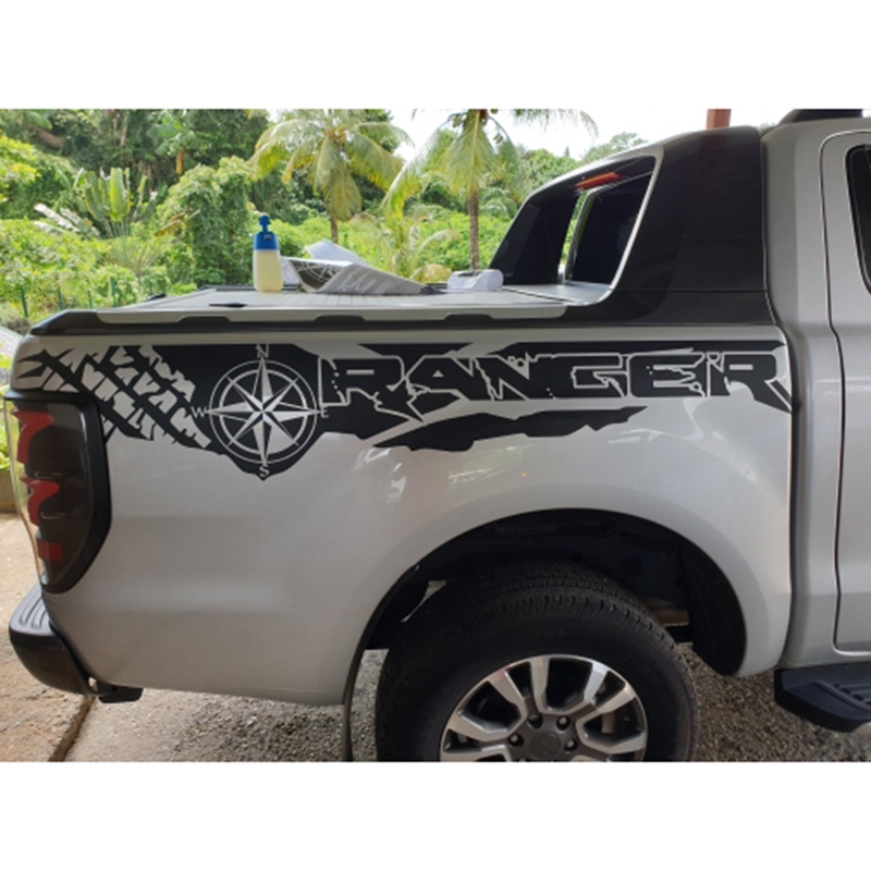 Adesivo Faixa Ranger Off Road Adventure Caçamba Bússola | Shopee Brasil