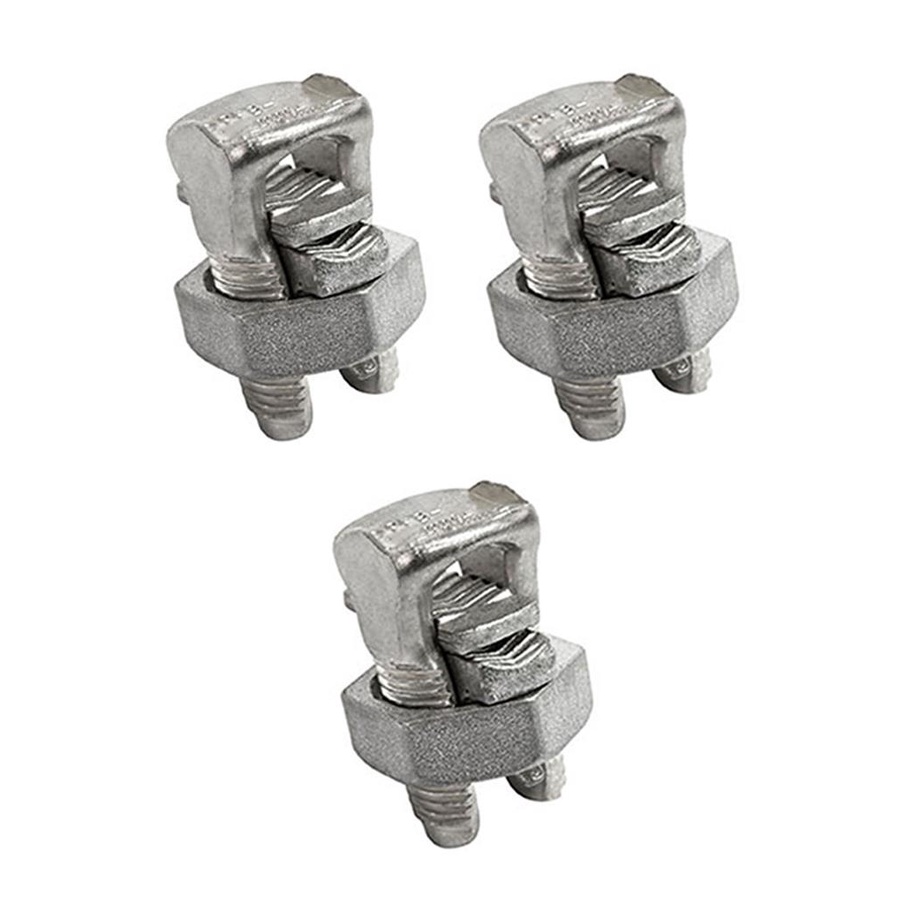 Conector parafuso fendido bimetalico Split Bolt 50mm com 3un | Shopee ...