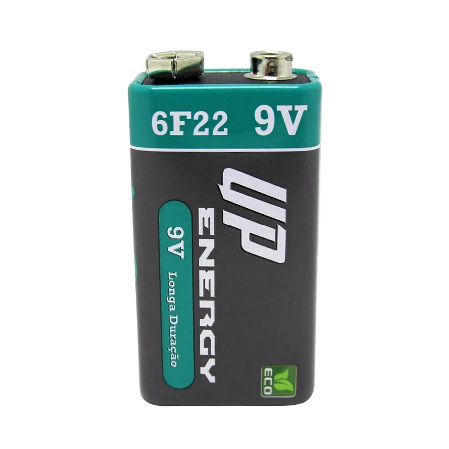 Bateria Pilha 9v SUPER POWER (20 unidades) | Shopee Brasil